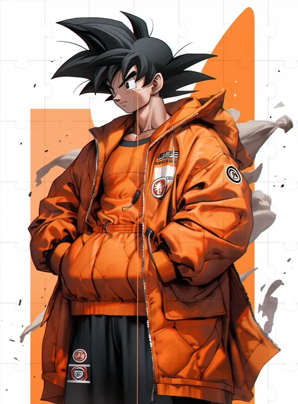 Dbz Character Fashion Costumes Street Midjourney Prompt | PromptBase