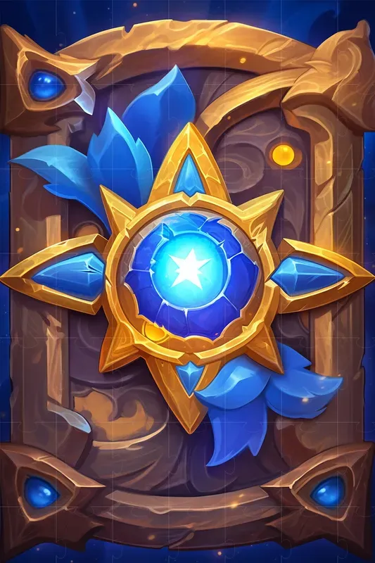 Hearthstone Treasure Card Back Designs Midjourney Prompt | PromptBase