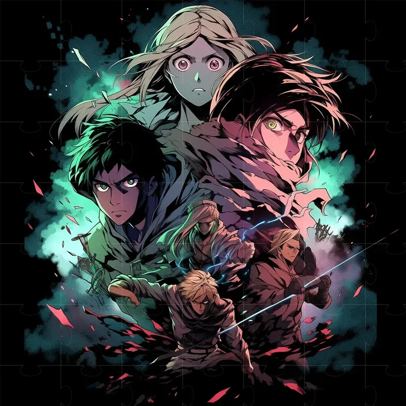 Attack On Titan Tshirt Designs Midjourney Prompt | PromptBase