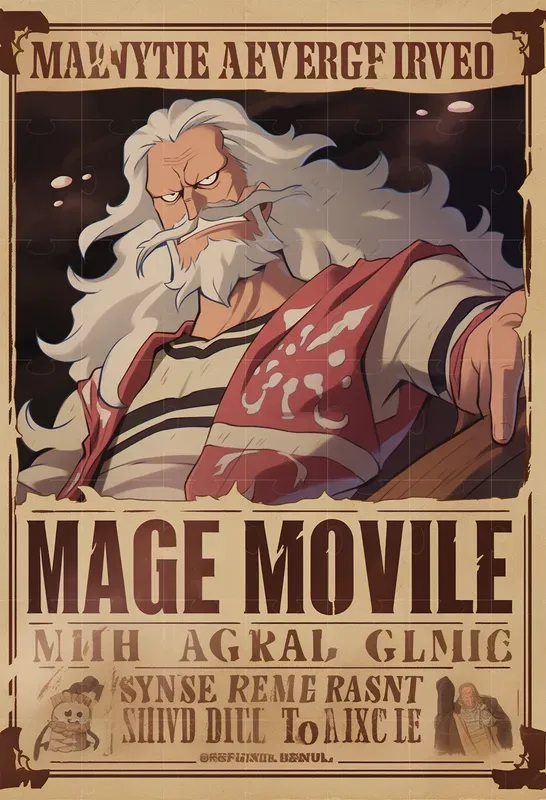 Wanted Marine Posters By One Piece Midjourney Prompt | PromptBase