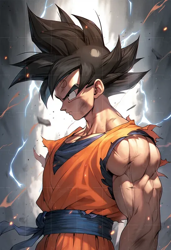 Dragon Ball Z Detailed Illustrations Midjourney Prompt | PromptBase