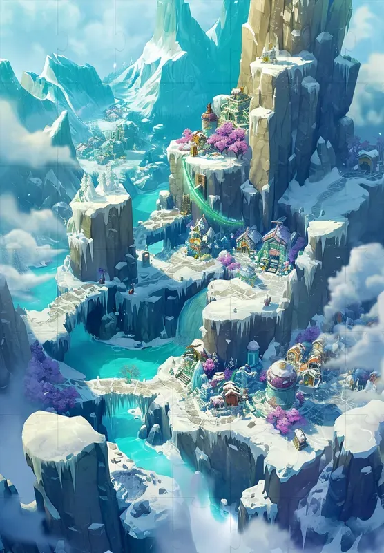 Clash Royale Map Landscapes Midjourney Prompt | PromptBase