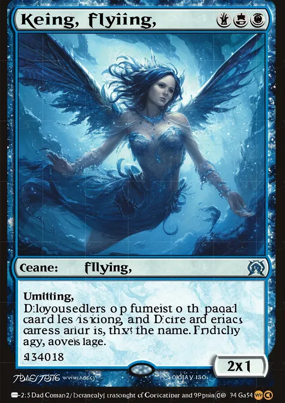 Magic The Gathering Card Templates Midjourney Prompt | PromptBase