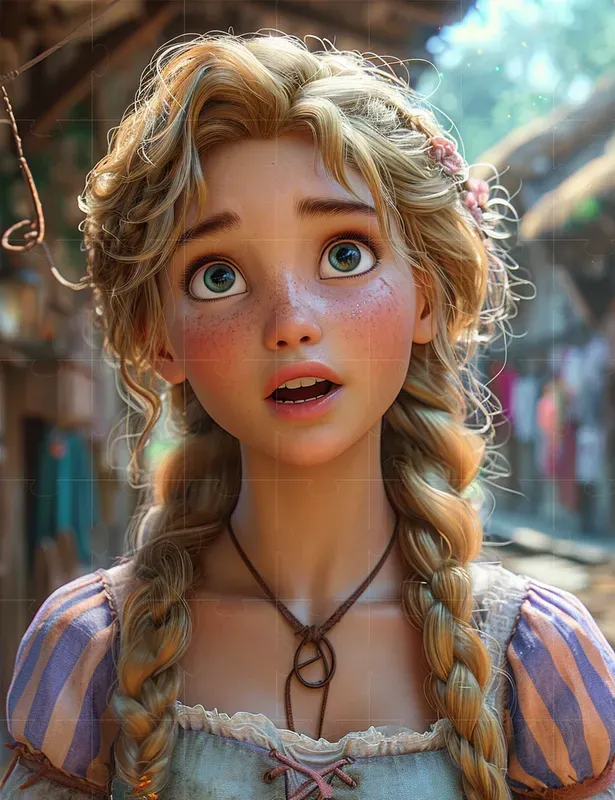 Realistic Disney Characters Midjourney Prompt | PromptBase