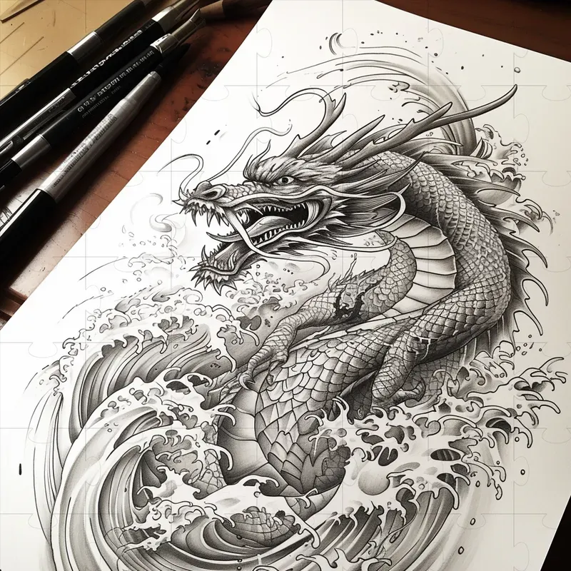 Pen Drawings By Joe Madureira Midjourney Prompt | PromptBase