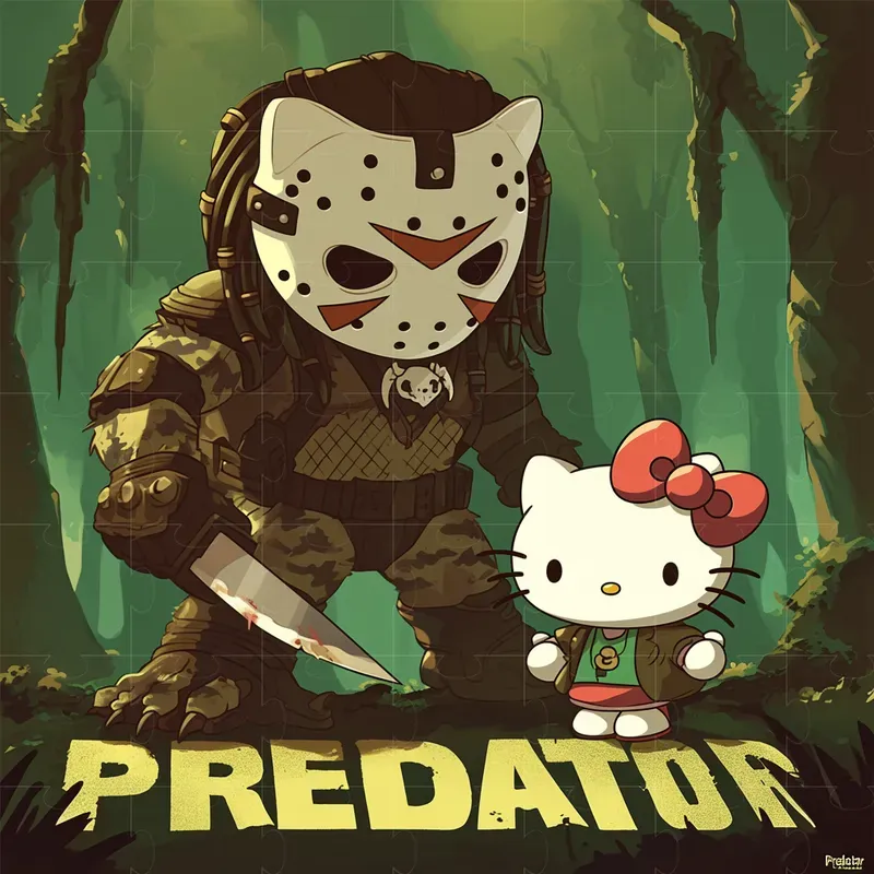 Cartoon Horror Parody Designs Midjourney Prompt | PromptBase