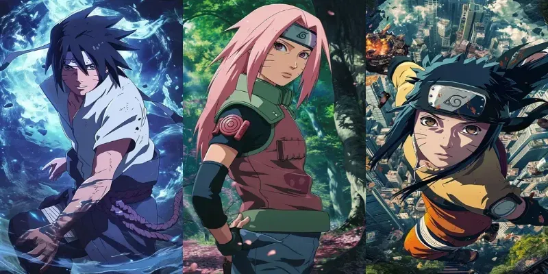 Naruto Studio Animation Characters Midjourney Prompt | PromptBase