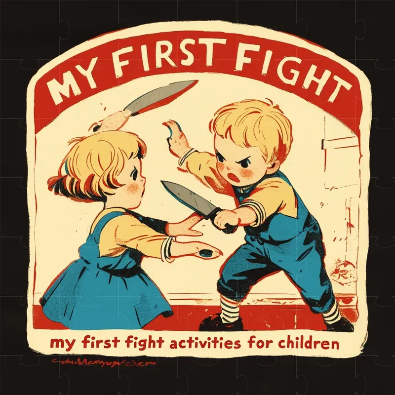 Retro 70s Children Illustrations Midjourney Prompt | PromptBase