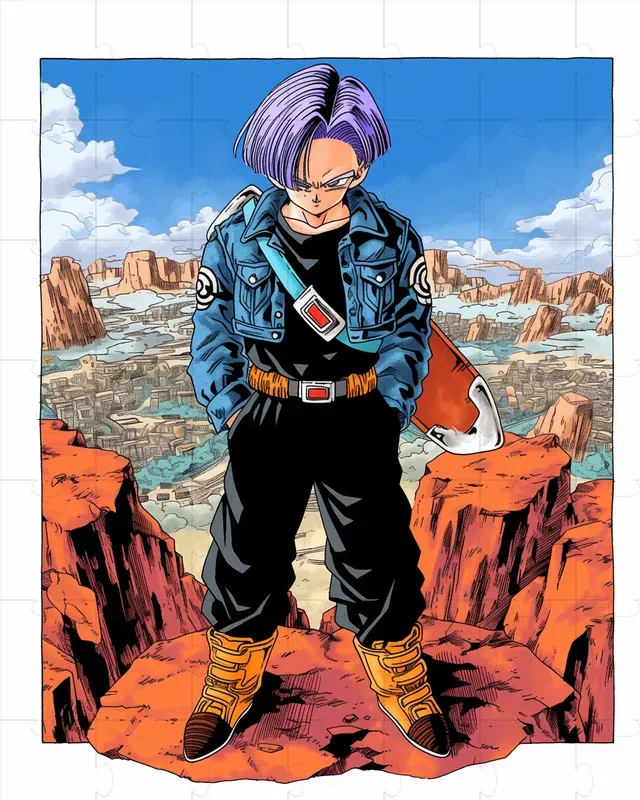 Dbz Dragon Ball Characters Landscapes Midjourney Prompt | PromptBase