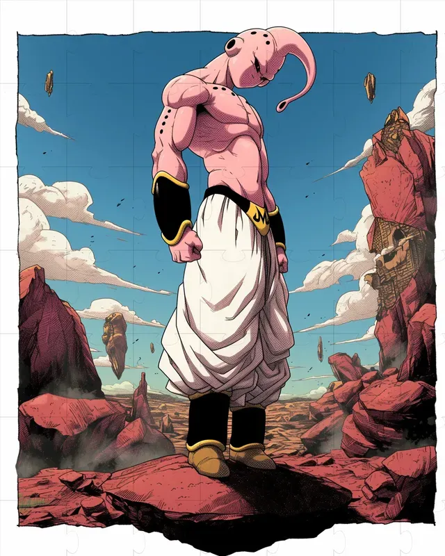 Dbz Dragon Ball Characters Landscapes Midjourney Prompt | PromptBase