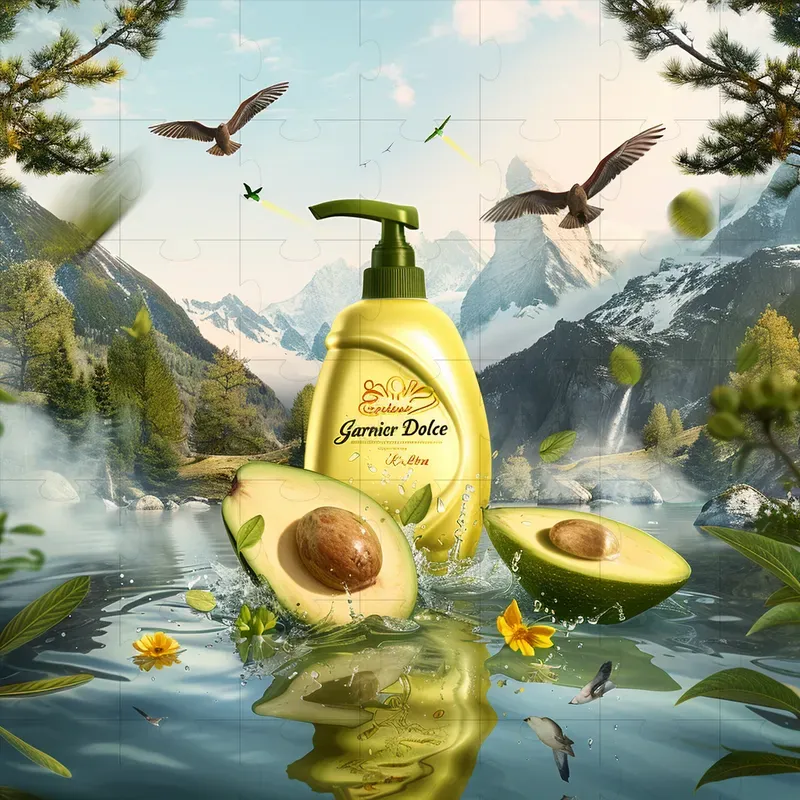 Shampoo Advertisings Midjourney Prompt | PromptBase