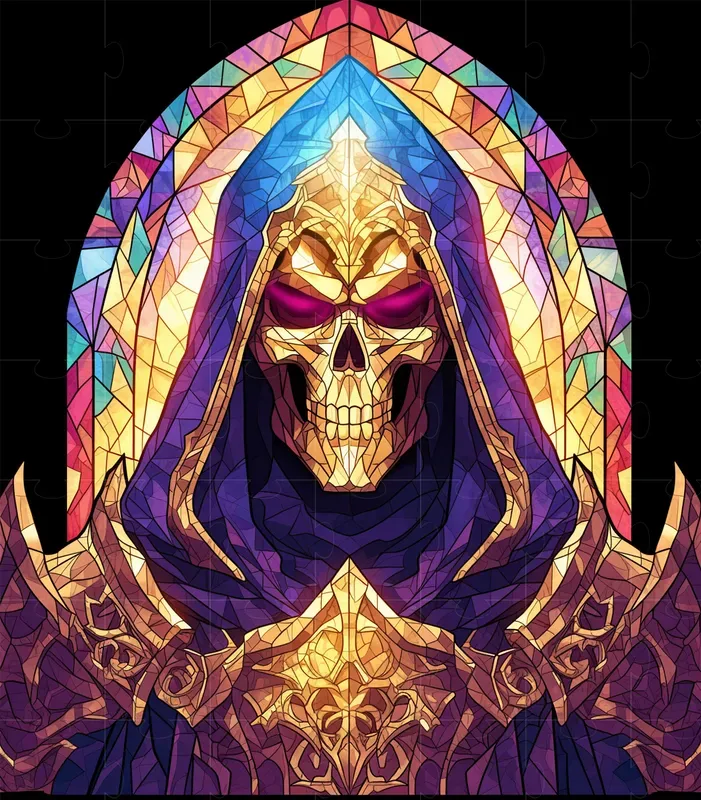 Stained Glass Window Dungeons And Dragons Midjourney Prompt | PromptBase