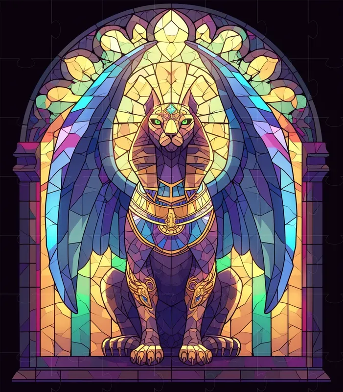 Stained Glass Window Dungeons And Dragons Midjourney Prompt | PromptBase