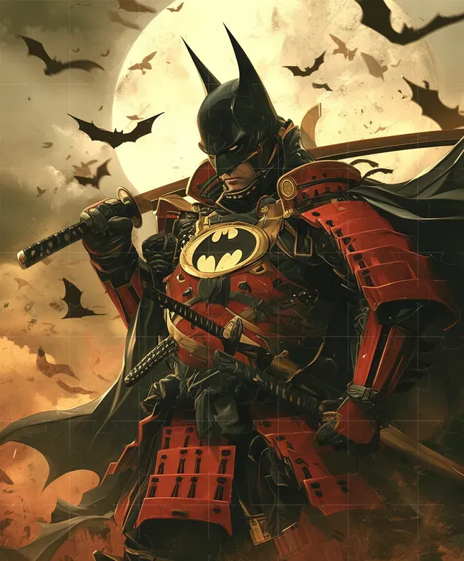 Samurai Comics Versions 2 Midjourney Prompt | PromptBase