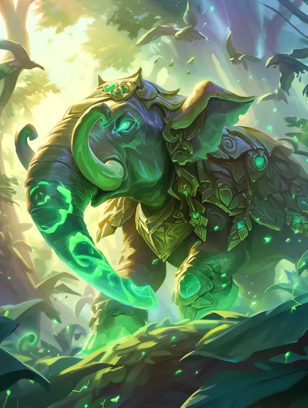 Hearthstone Card Illustrations Midjourney Prompt | PromptBase