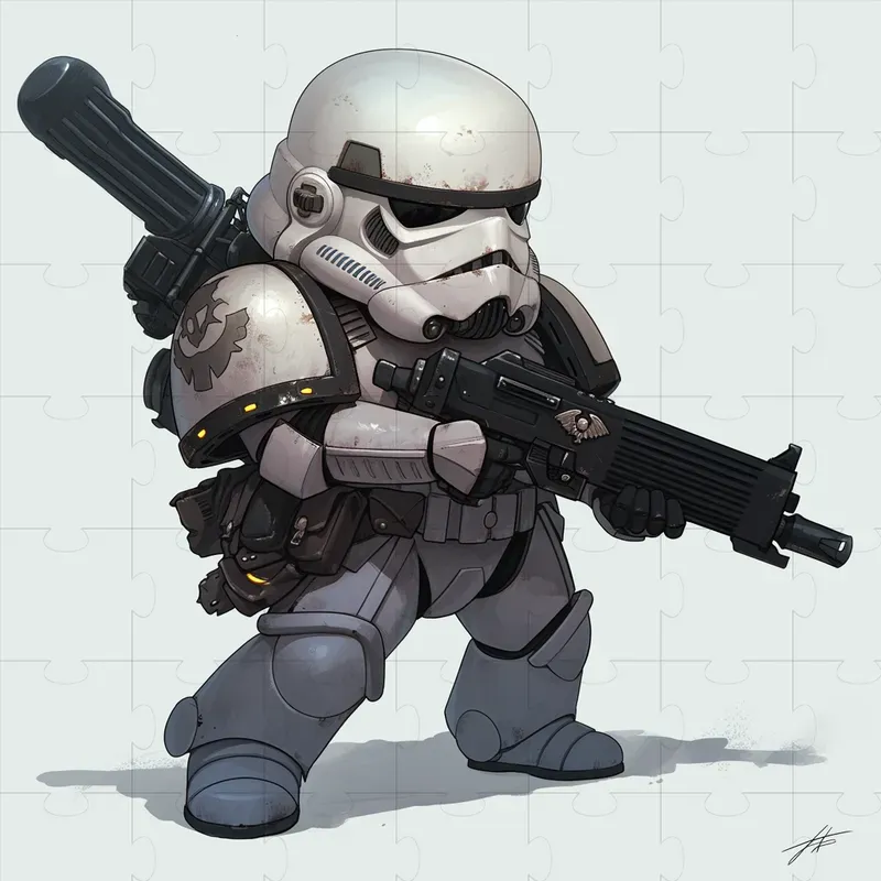 Warhammer Isometric Chibi Characters Midjourney Prompt | PromptBase