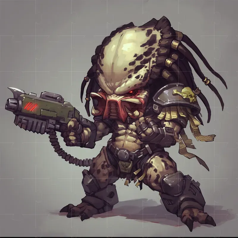 Warhammer Isometric Chibi Characters Midjourney Prompt | PromptBase