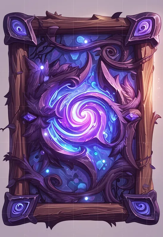 Hearthstone Card Backs 2 Midjourney Prompt | PromptBase