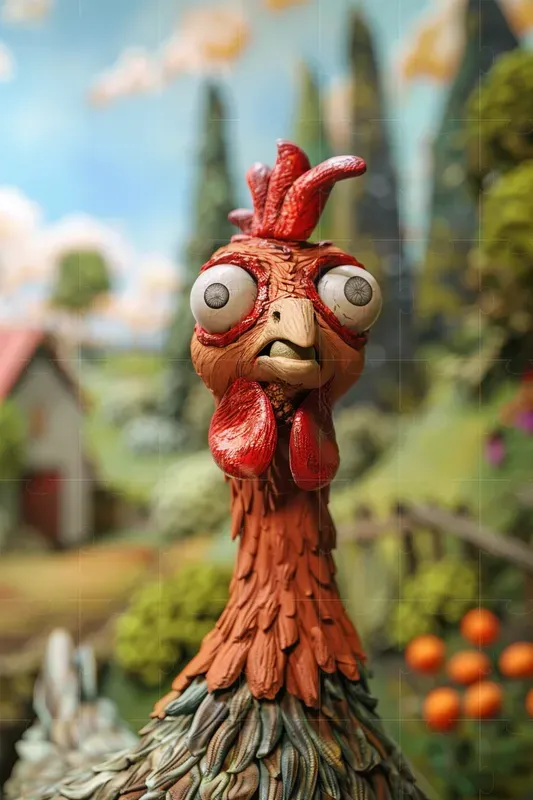 Stop Motion Animation Sculptures Midjourney Prompt | PromptBase