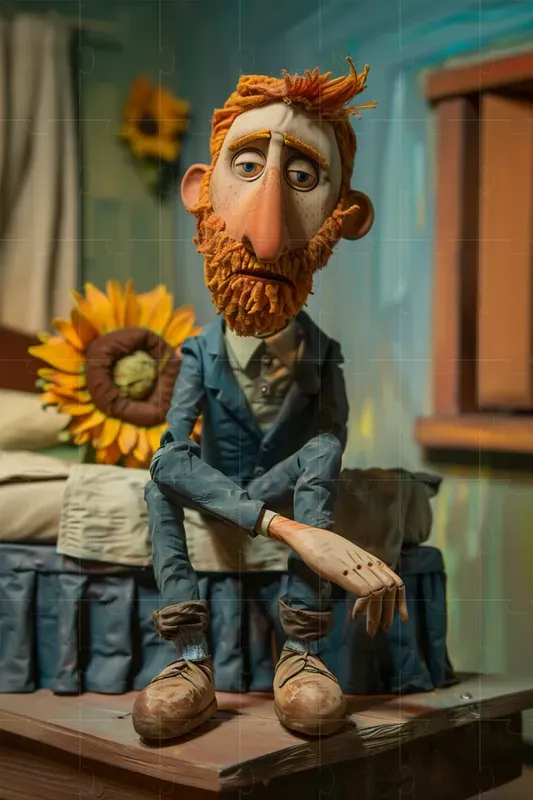 Stop Motion Animation Sculptures Midjourney Prompt | PromptBase