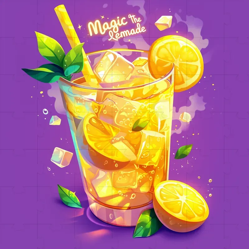 Cartoon Style Game Icon Beverages Midjourney Prompt | PromptBase