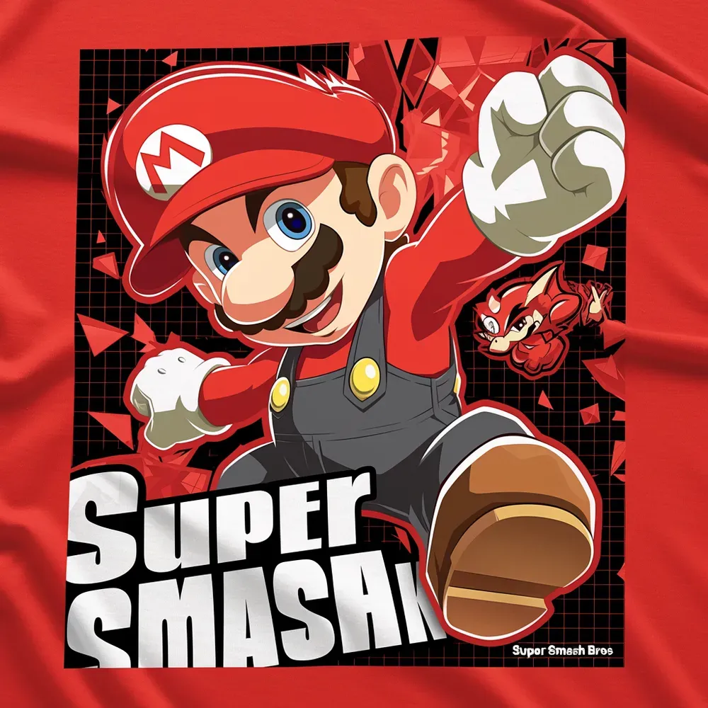 Super Smash Bros Character T Shirts Midjourney Prompt | PromptBase