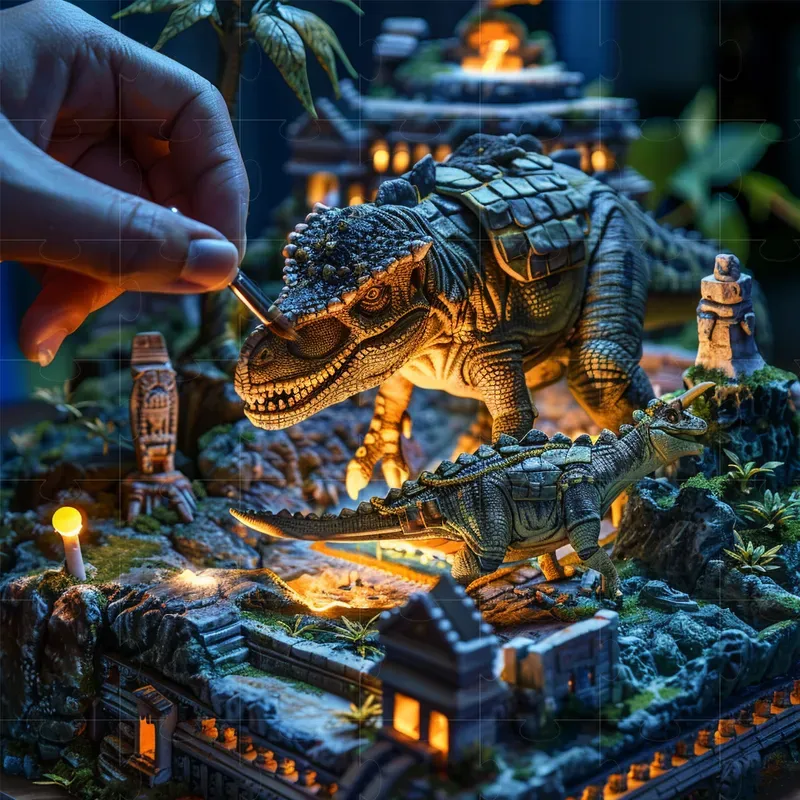 Epoxy Resin Dioramas Midjourney Prompt | PromptBase