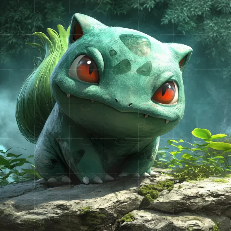 Realistic Pokemon In Nature Midjourney Prompt | PromptBase