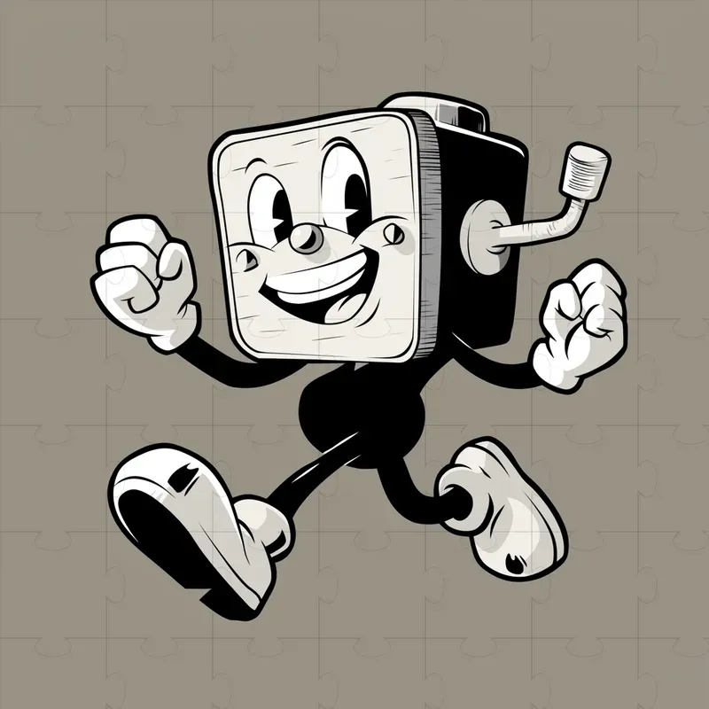 Retro Animated Rubber Hoses 1930s Midjourney Prompt | PromptBase