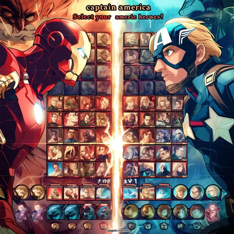 Select Your Players Capcom Midjourney Prompt | PromptBase