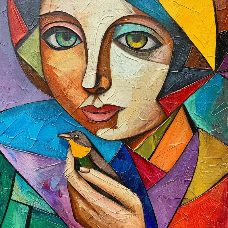 Pablo Picasso Cubism Paintings Midjourney Prompt | PromptBase