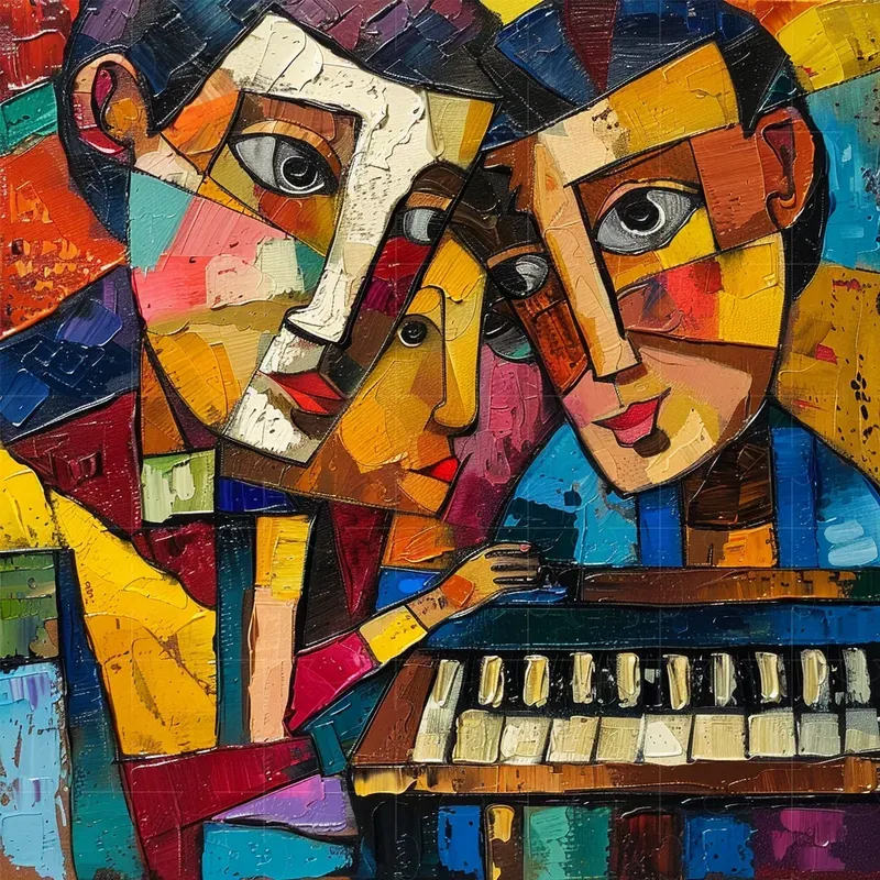 Pablo Picasso Cubism Paintings Midjourney Prompt | PromptBase