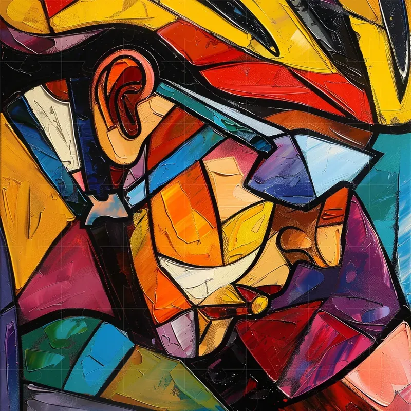 Pablo Picasso Cubism Paintings Midjourney Prompt | PromptBase