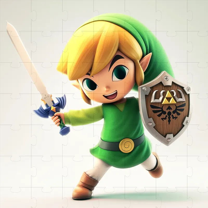 Nintendo Characters On White Backgrounds Midjourney Prompt | PromptBase