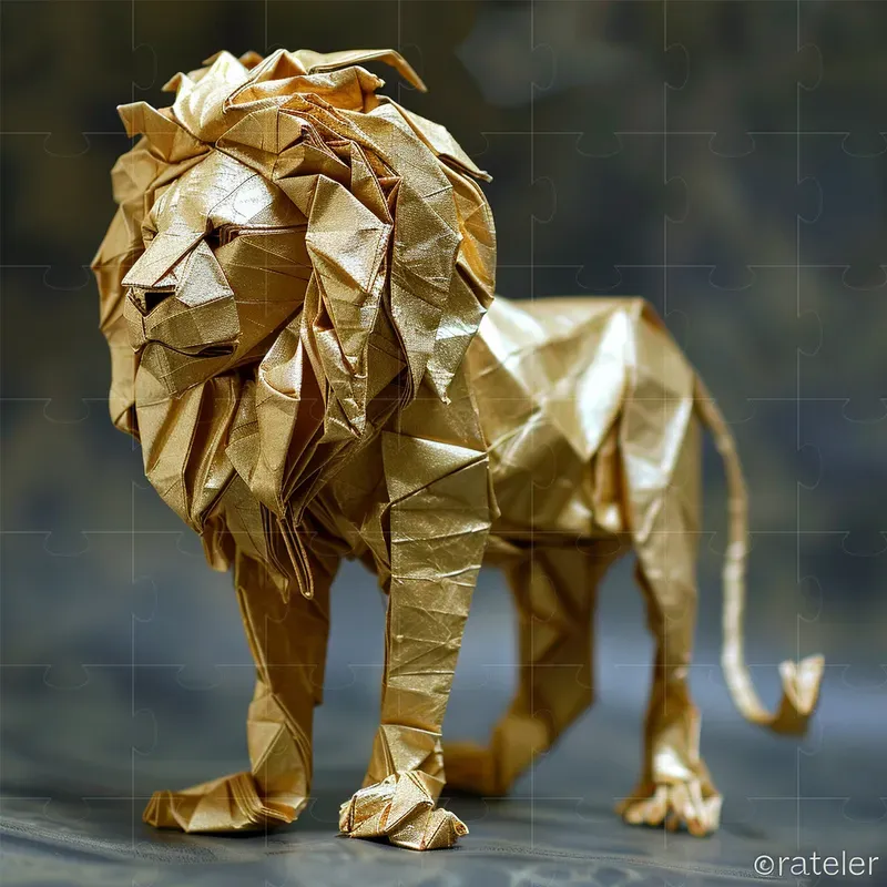 Origami Realistic Papers Midjourney Prompt | PromptBase