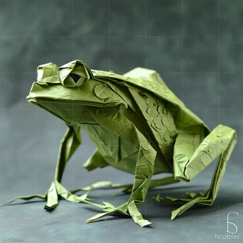 Origami Realistic Papers Midjourney Prompt | PromptBase