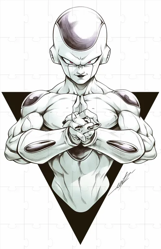 Simple Dbz Drawing Characters Midjourney Prompt | PromptBase