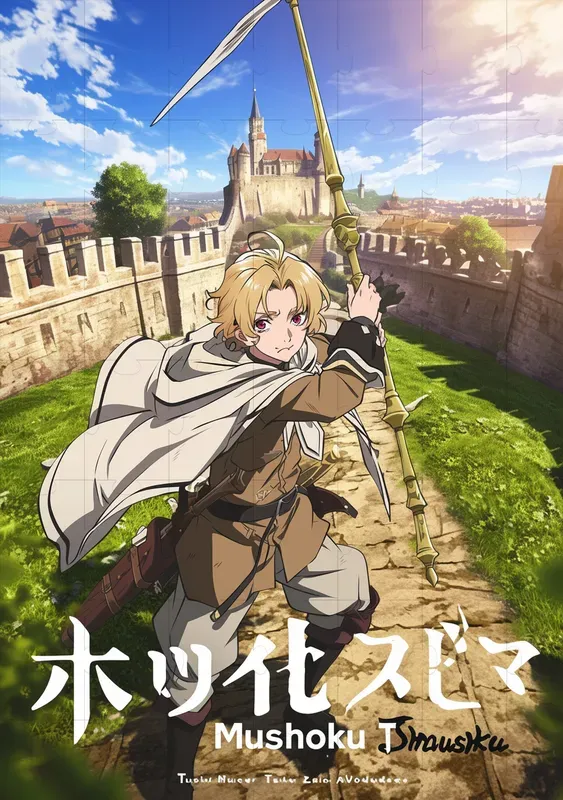 Anime Posters Of Mushoku Tensei Midjourney Prompt | PromptBase