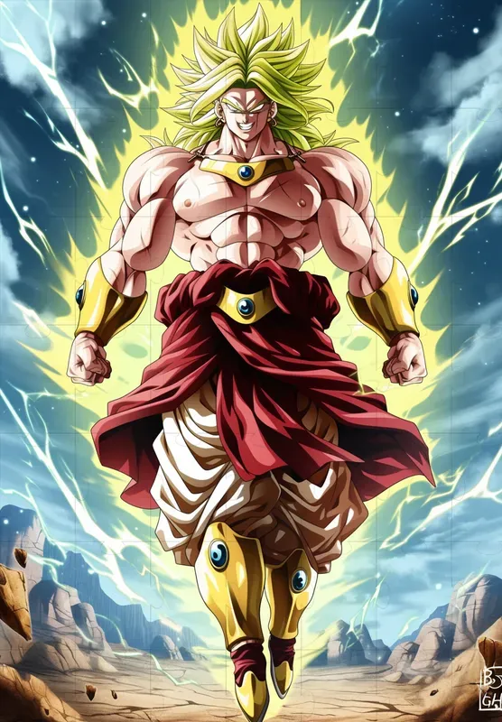 Full Body Shot Dbz Screengrabs Midjourney Prompt | PromptBase