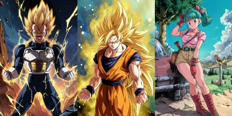 Full Body Shot Dbz Screengrabs Midjourney Prompt | PromptBase