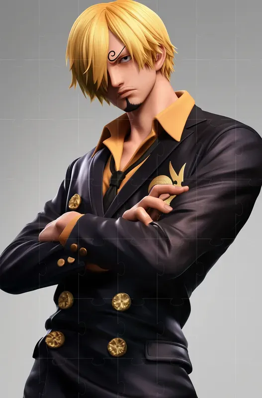 Realistic 3D Renders One Piece Midjourney Prompt | PromptBase