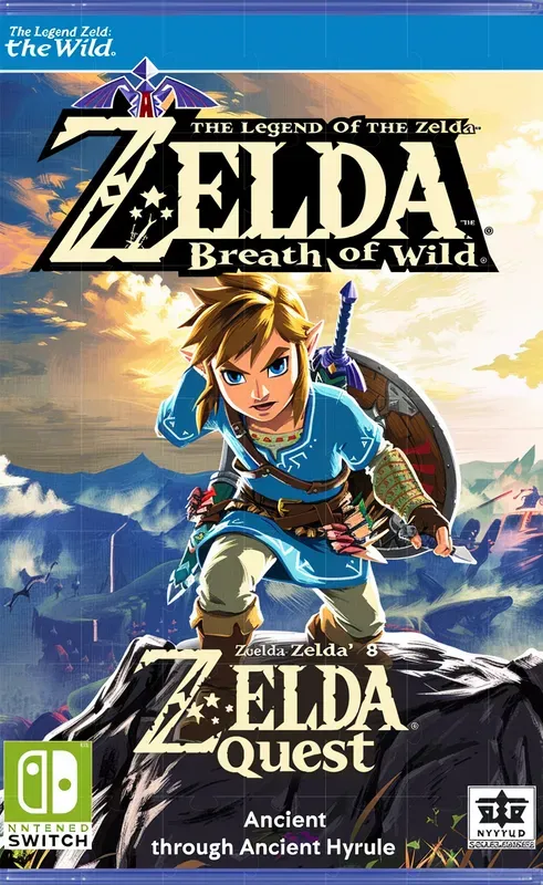 Nintendo Switch Game Covers Midjourney Prompt | PromptBase