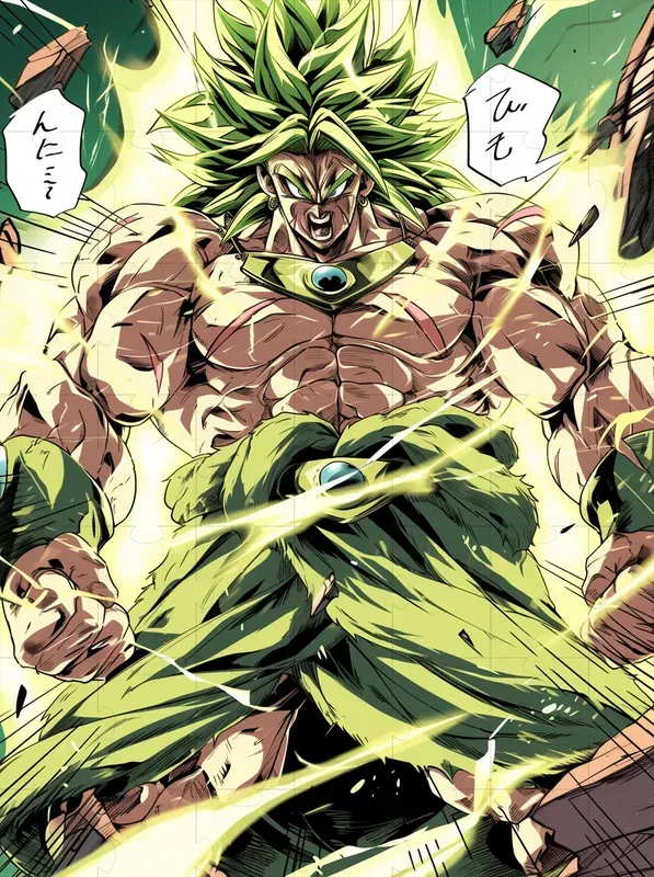 Dbz Colored Panel Pages Midjourney Prompt | PromptBase