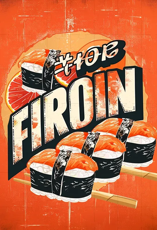 Retro Japanese Restaurant Posters Midjourney Prompt | PromptBase