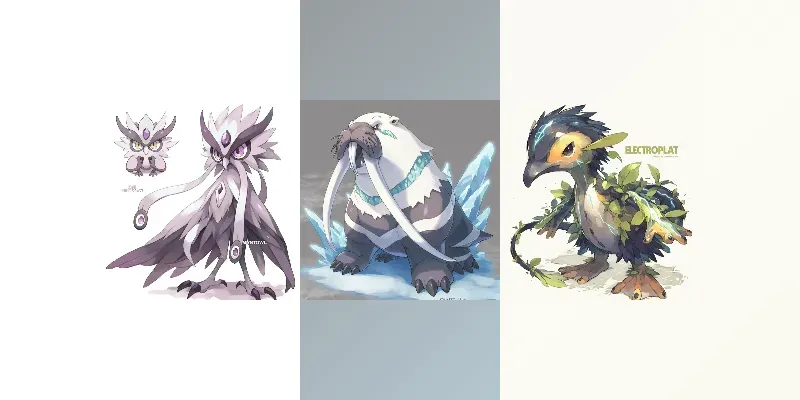 Customizable Fakemon Pokemon Generator App | PromptBase