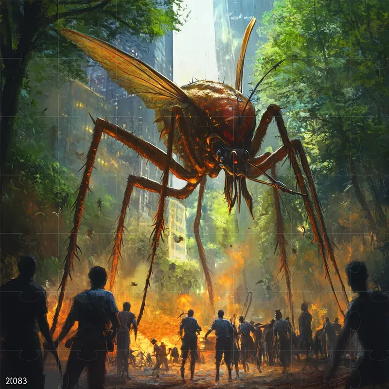 Hyper Realistic Giant Bug Paints Midjourney Prompt | PromptBase