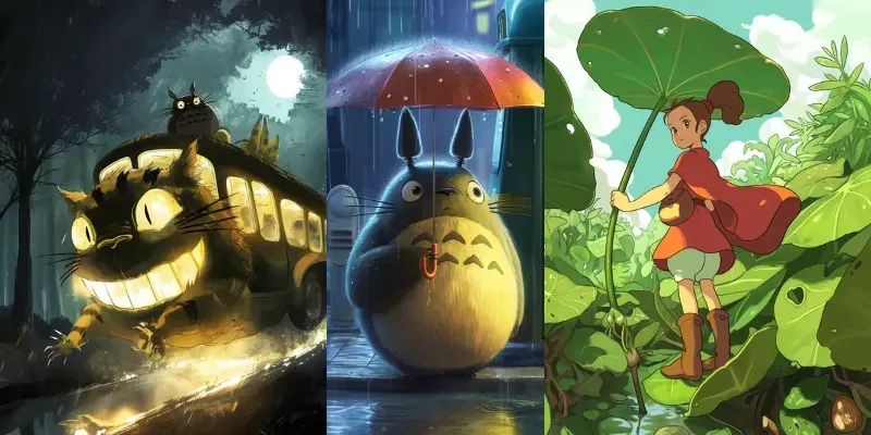 Studio Ghibli Digital Art Generator App | PromptBase