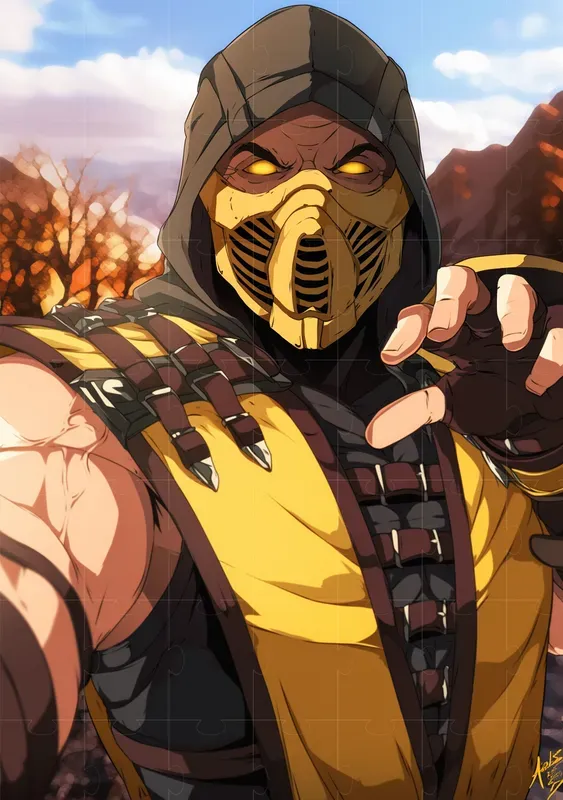 Mortal Kombat Anime Screenshots Midjourney Prompt | PromptBase