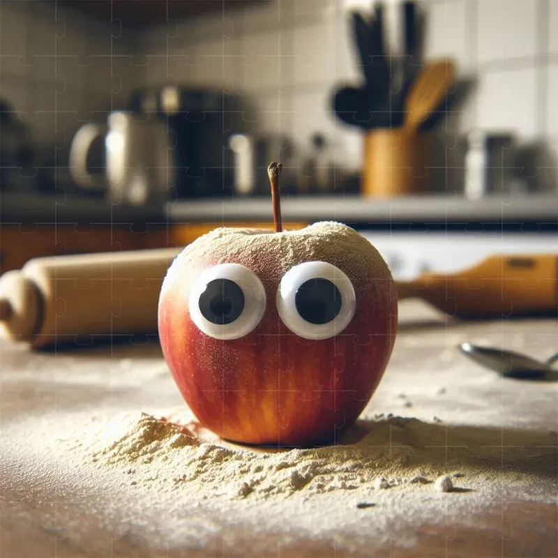 Surreal Kitchen Encounters DALL·E Prompt | PromptBase