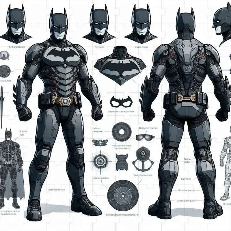 3D Character Blueprints DALL·E Prompt | PromptBase
